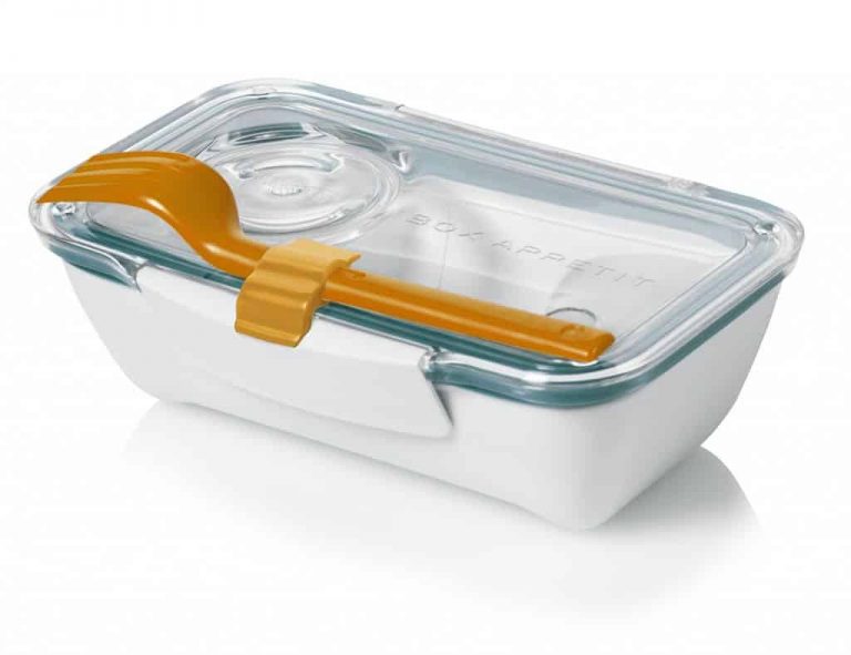 Click here to buy these Black & Blum Stackable Lunch Pots from Amazon.com